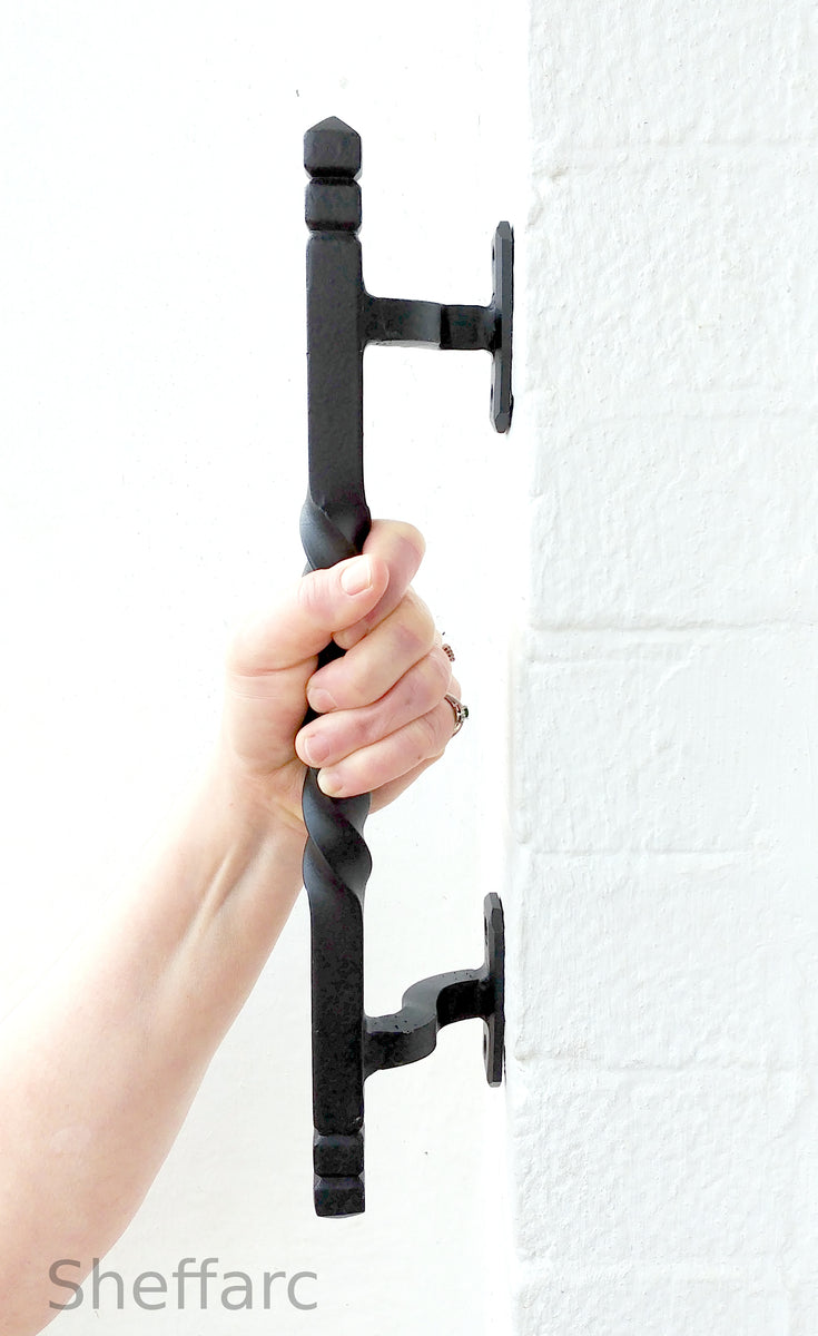 Easy reach offset ornamental mobility aid grab handle - rail - bar - s ...