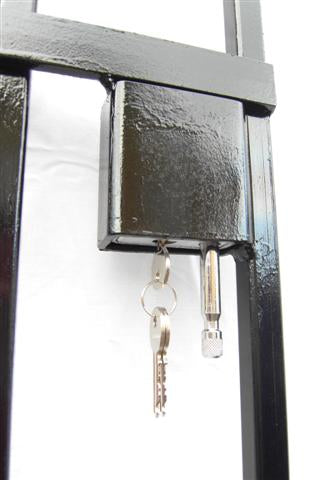 Removable security door grille / gate for garage, office or home ...